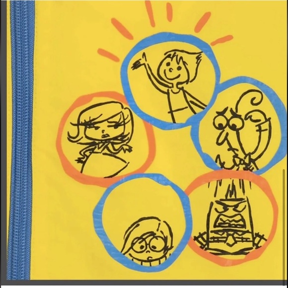 Disney | Jackets & Coats | Disney Parks Pixar Inside Out Yellow ...